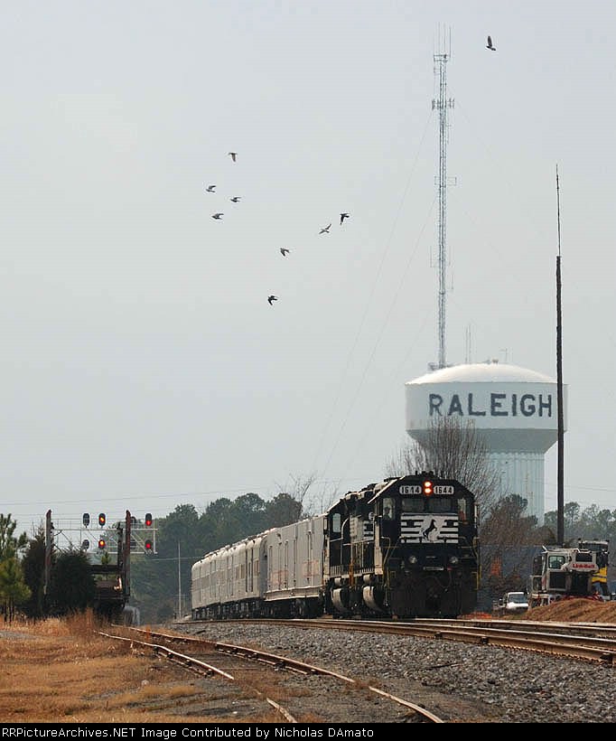 Circus Train Arriving